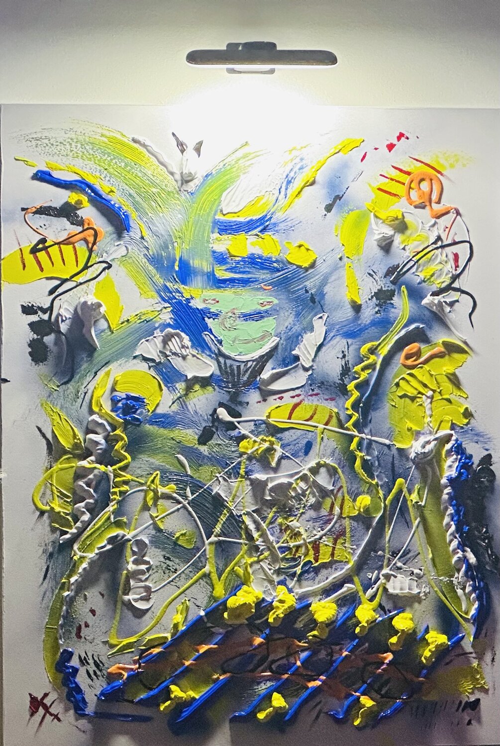 Hidden Boat de Bob Rispoli (2025) : Peinture Acrylique sur Bois - Singulart