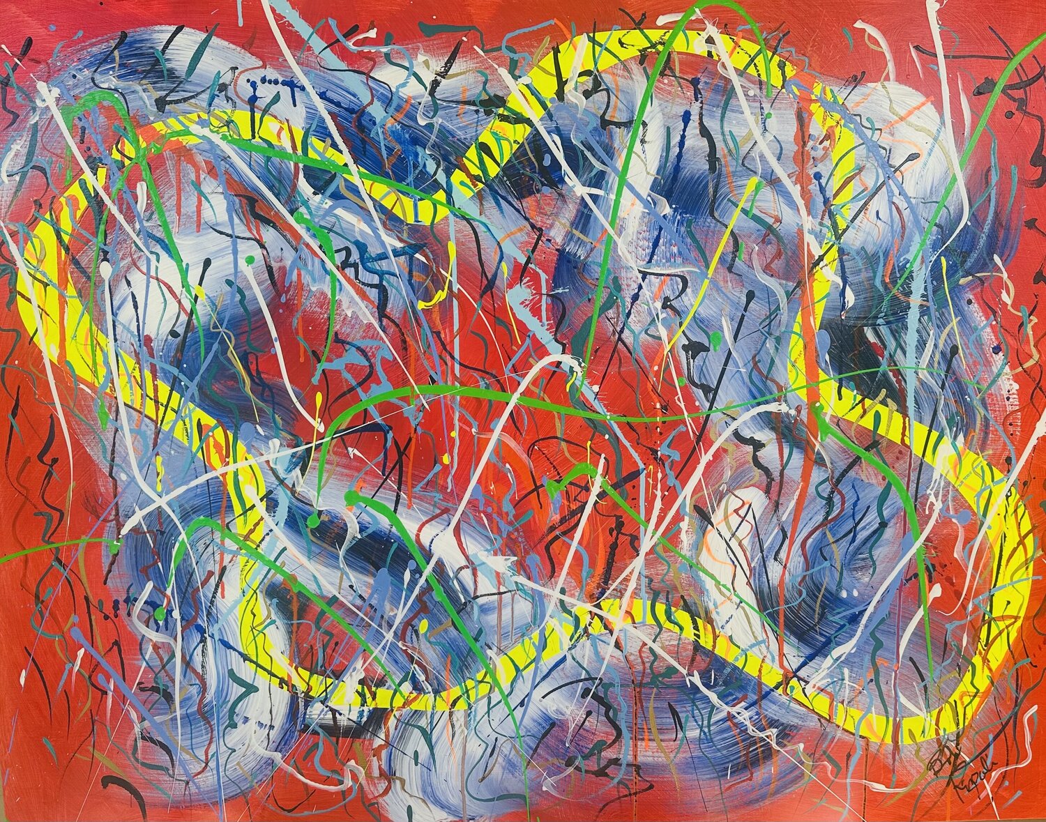 The Bold Series #2, Movement Contours de Bob Rispoli (2025): Pintura ...