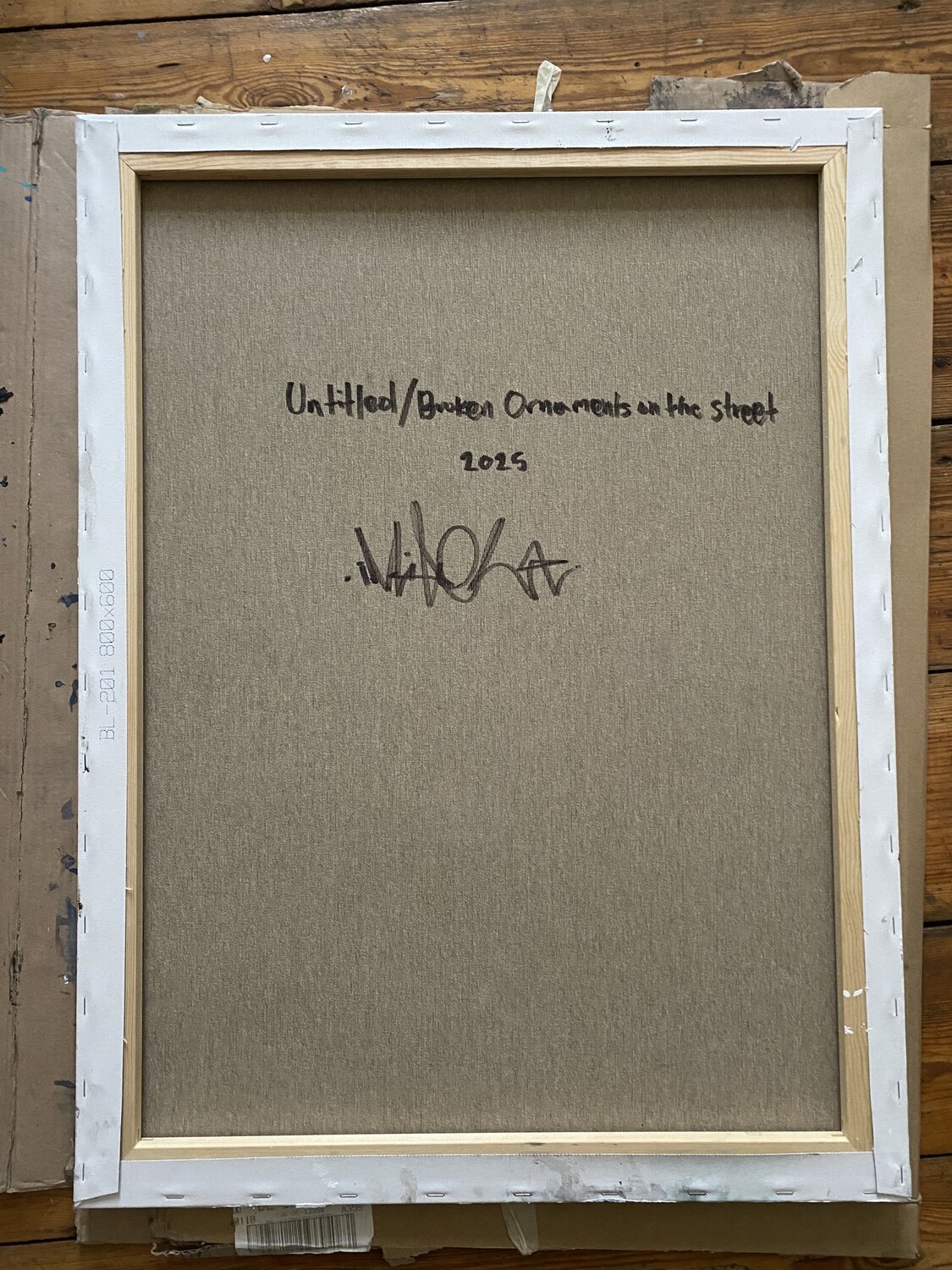 Untitled / Broken ornaments on the street by Michail Fotopoulos (2025 ...