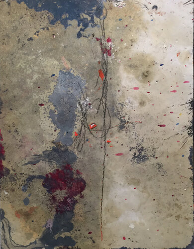 PURCELL by Marc Feld (2020) : Painting Oil on Paper - Singulart