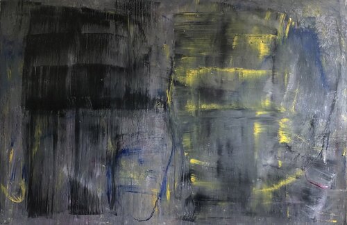 SCANSION de Marc Feld (2022): Pintura Óleo en Lienzo - Singulart