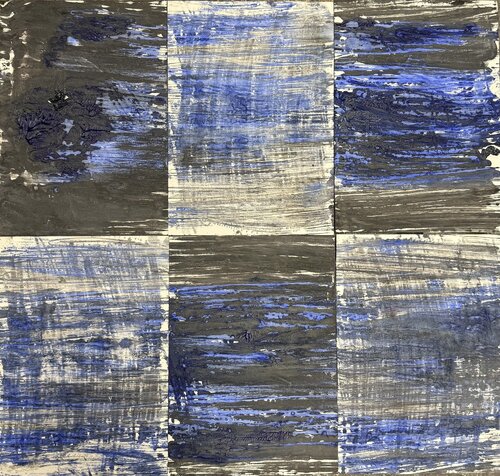 ÉTREINTE by Marc Feld (2025) : Painting Oil on Paper - Singulart