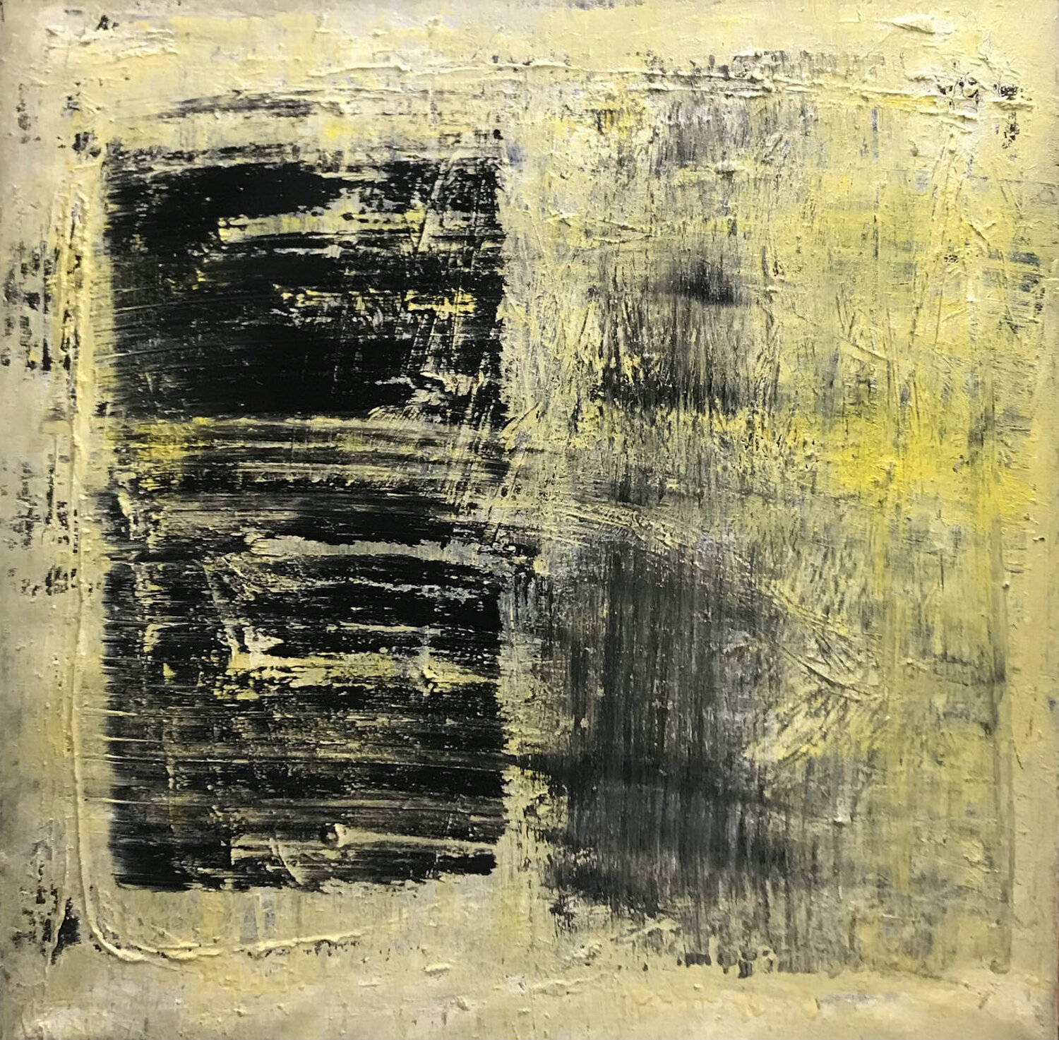 DÉCOHÉRENCE by Marc Feld (2023) : Painting Oil on Canvas - Singulart