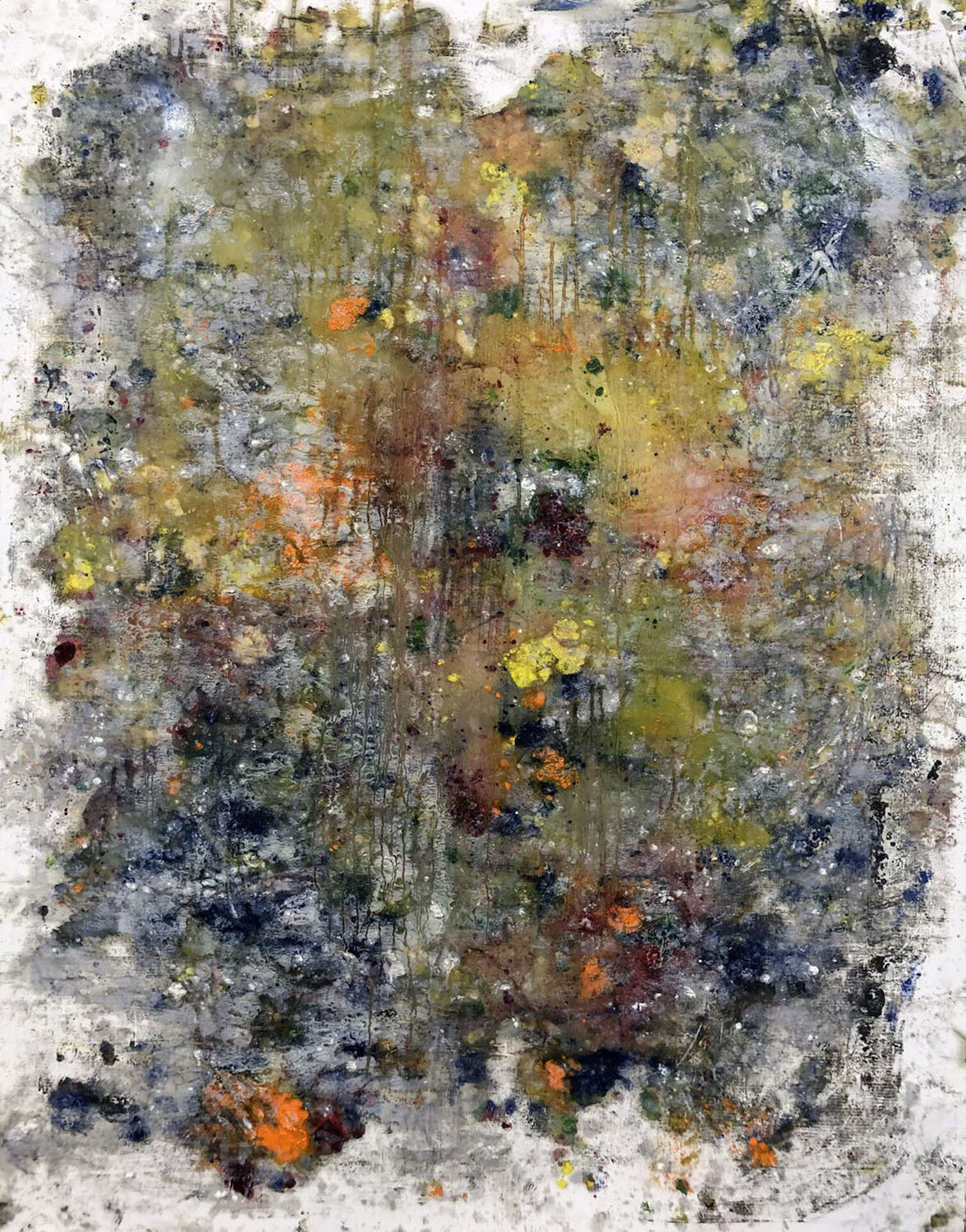 TOCCATA de Marc Feld (2024) : Peinture Huile sur Papier - Singulart