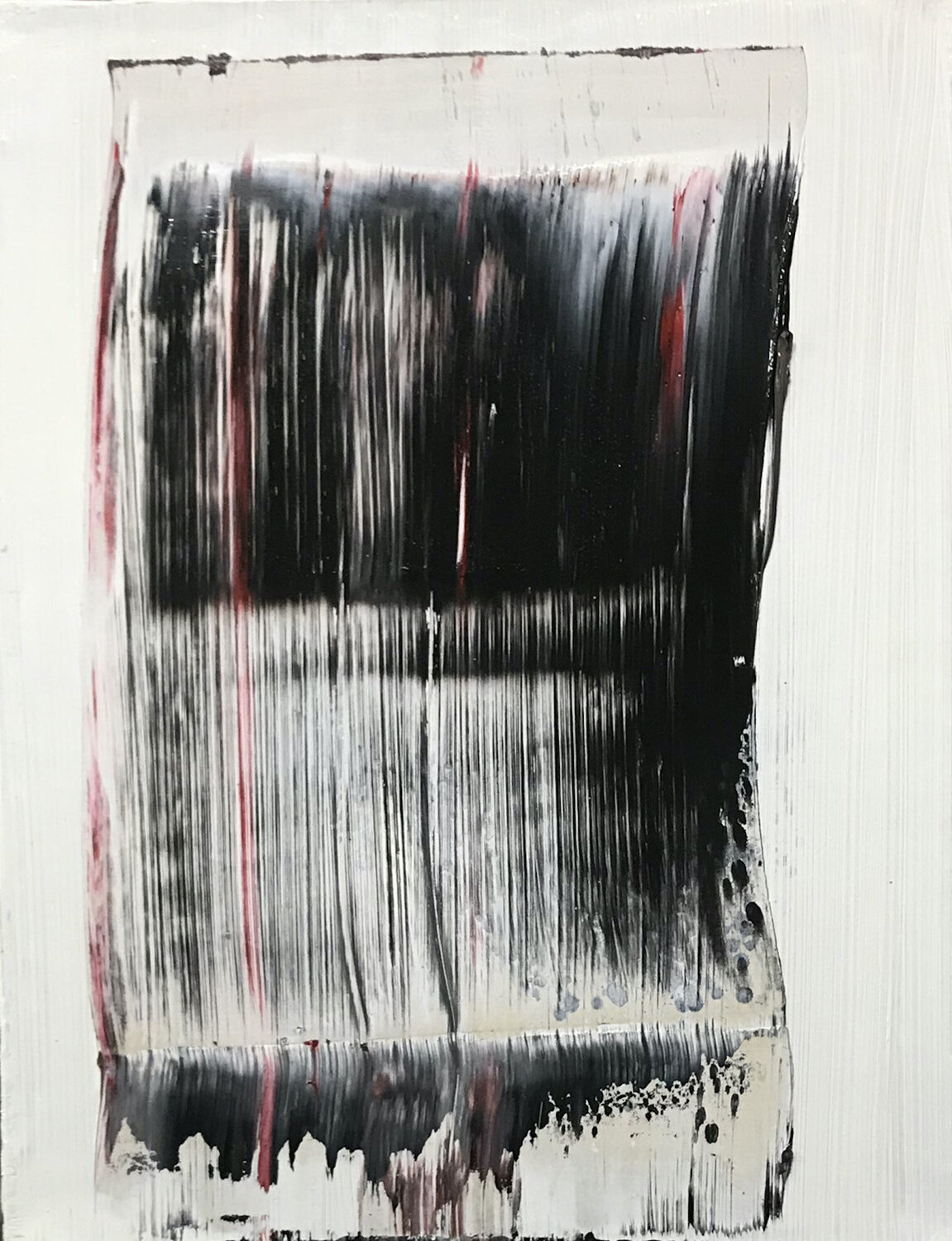 PROCHE DU SECRET by Marc Feld (2020) : Painting Oil on Paper - Singulart