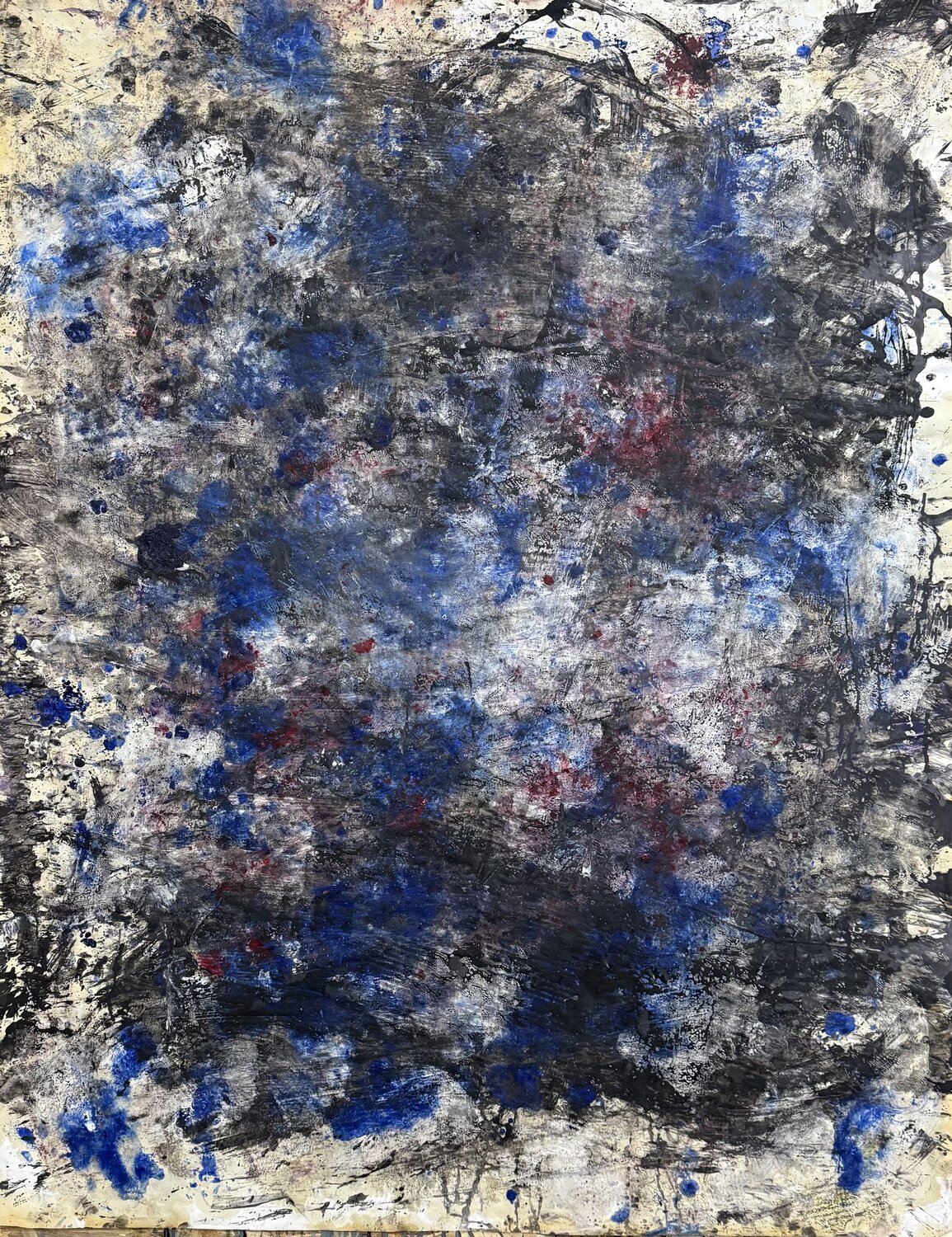 PRISME by Marc Feld (2024) : Painting Oil, Gouache on Paper - Singulart