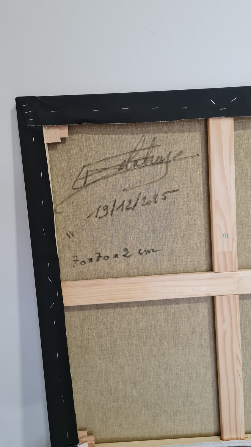 L'ÉQUILIBRE by Eric DELAHAYE (2025) : Painting Acrylic on Canvas ...