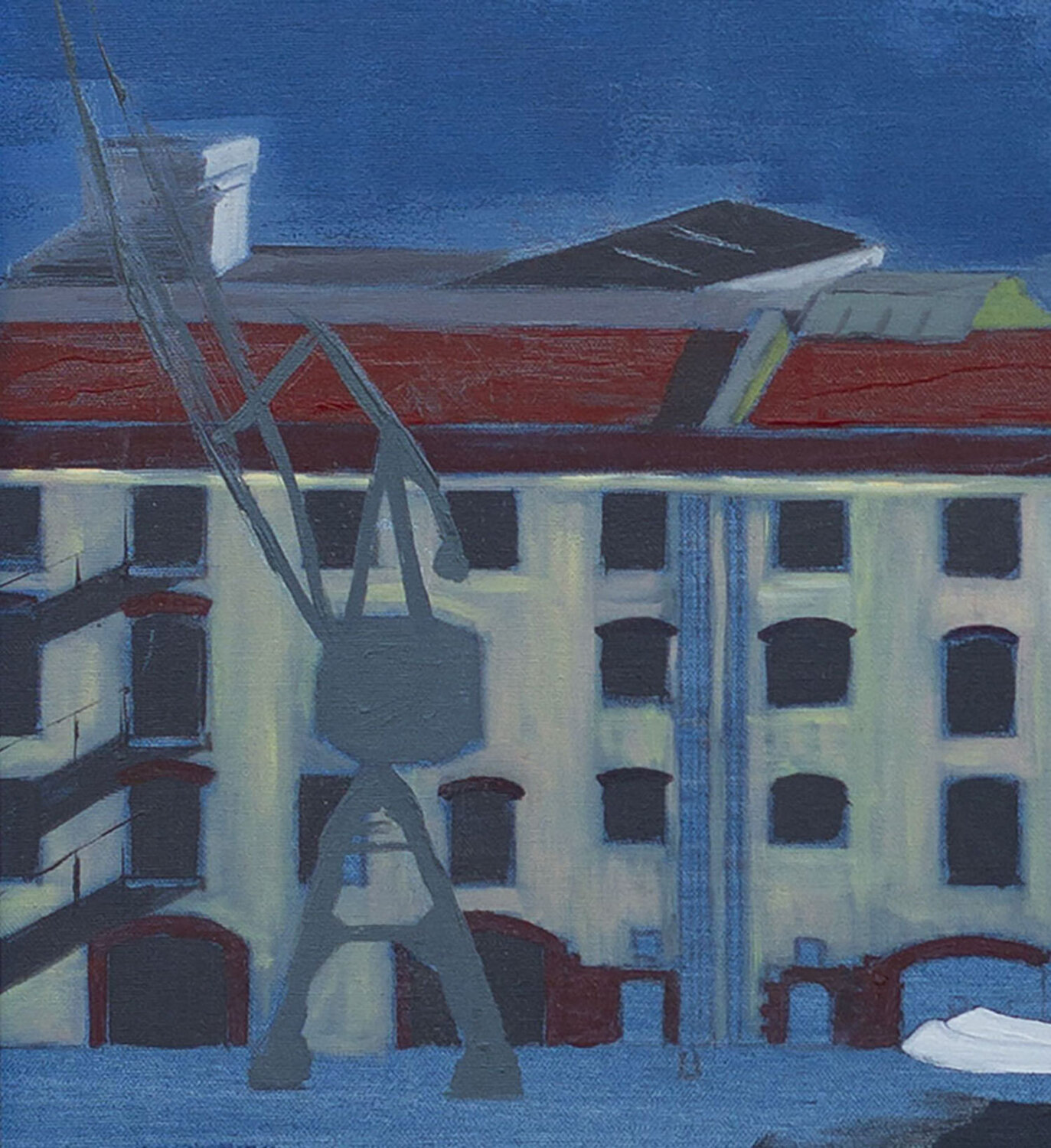 Porto Antico by Antonio Ortolani (2013) : Painting Oil on Canvas ...