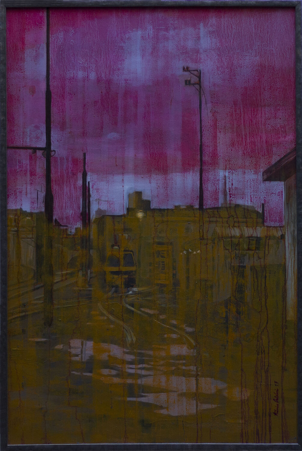 Milano Greco Pirelli by Antonio Ortolani (2013) : Painting Oil on ...