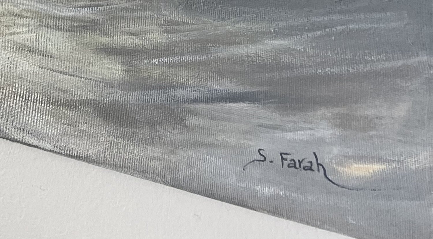 Levantine Harbour by Samir Farah (2025) : Painting Acrylic on Canvas ...