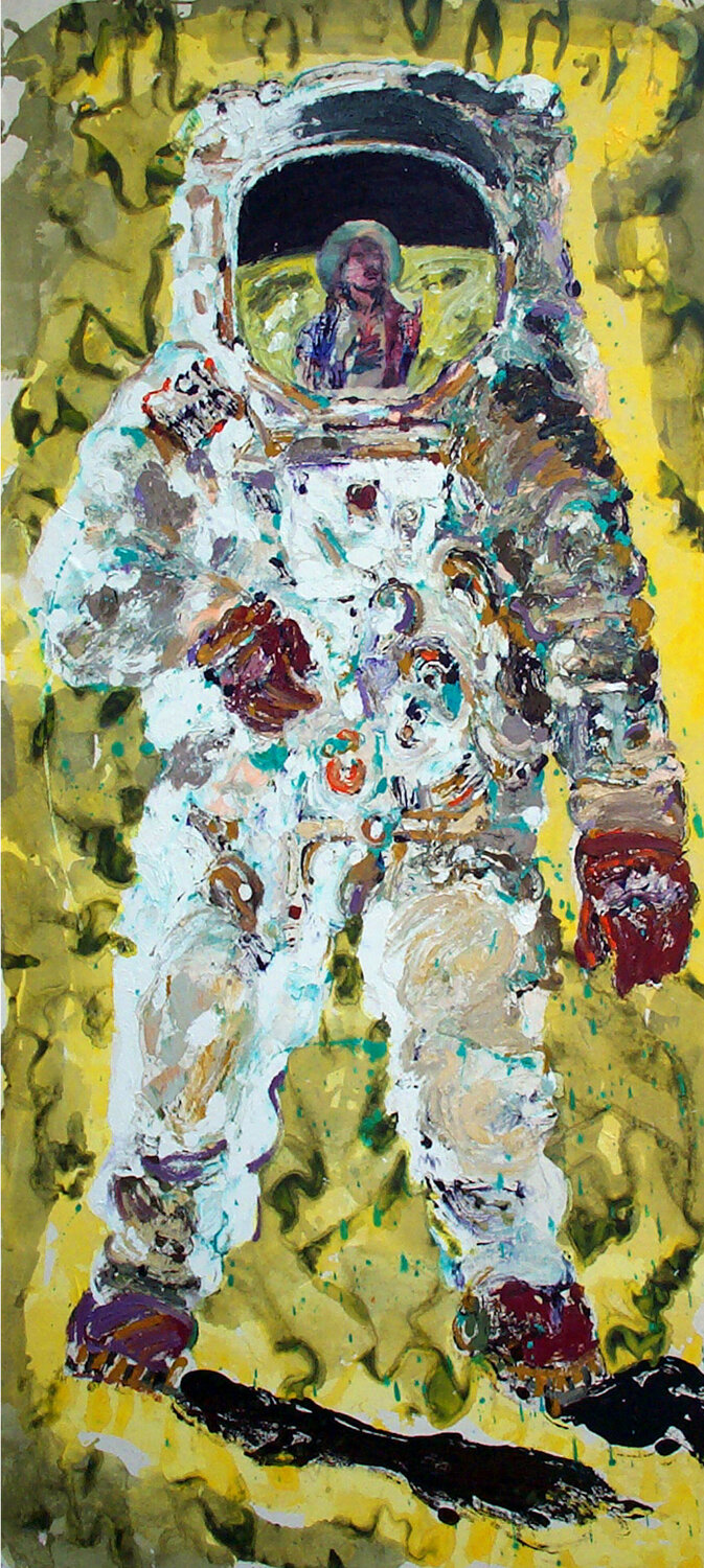 Neil Armstrong / Simon Peter by thomas ackermann (2008) : Painting ...