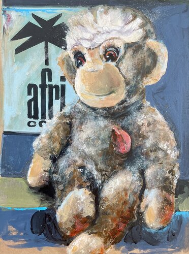 Affe No. 11 "I am an apeman" Afri-Cola by Michael Rehr-Hoffmann (2025 ...