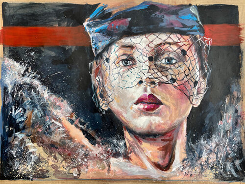 Das ist Carla de Michael Rehr-Hoffmann (2024) : Peinture Acrylique ...