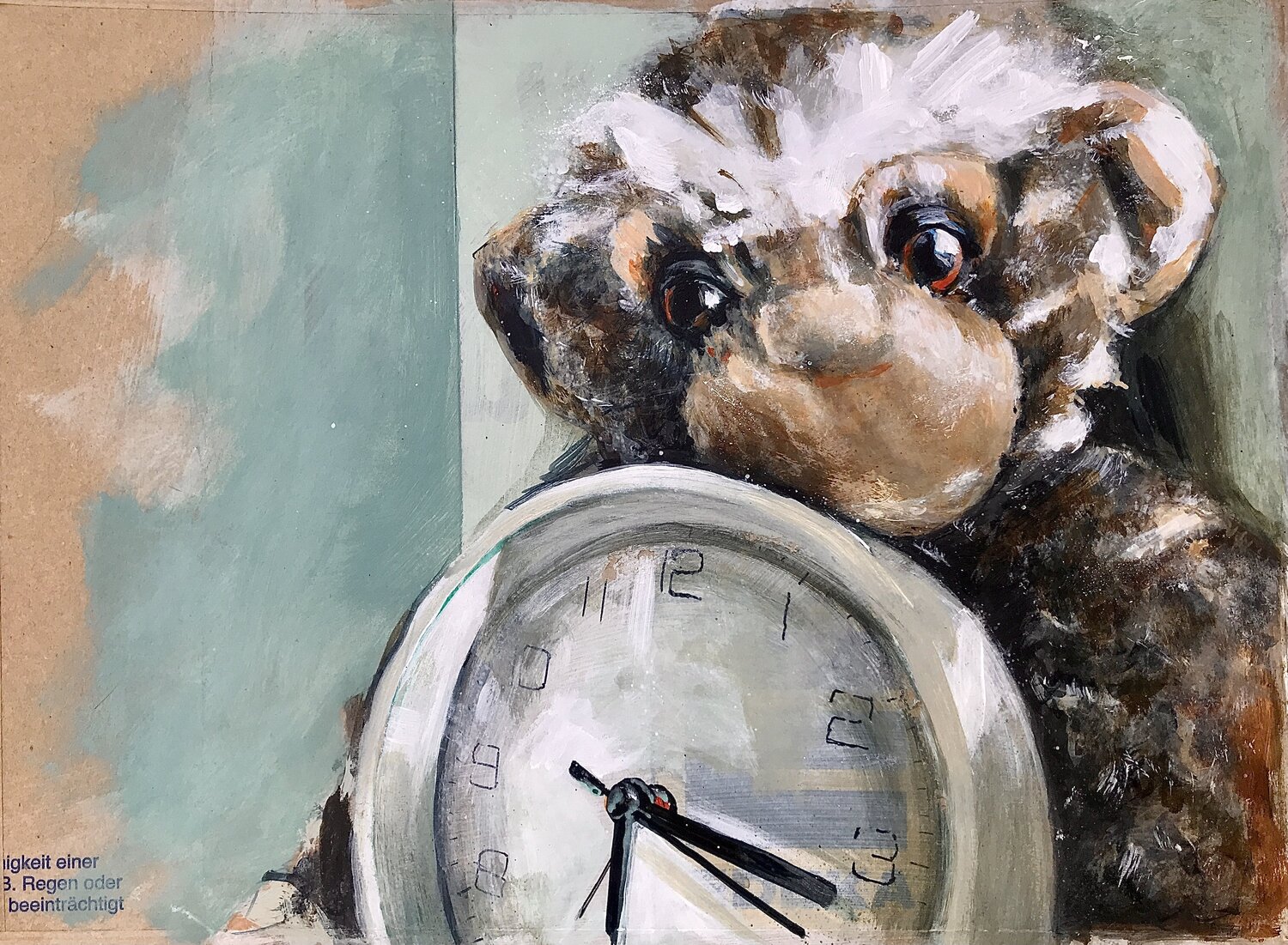 Affe No. 8 "As Time Goes By" de Michael Rehr-Hoffmann (2025): Pintura ...