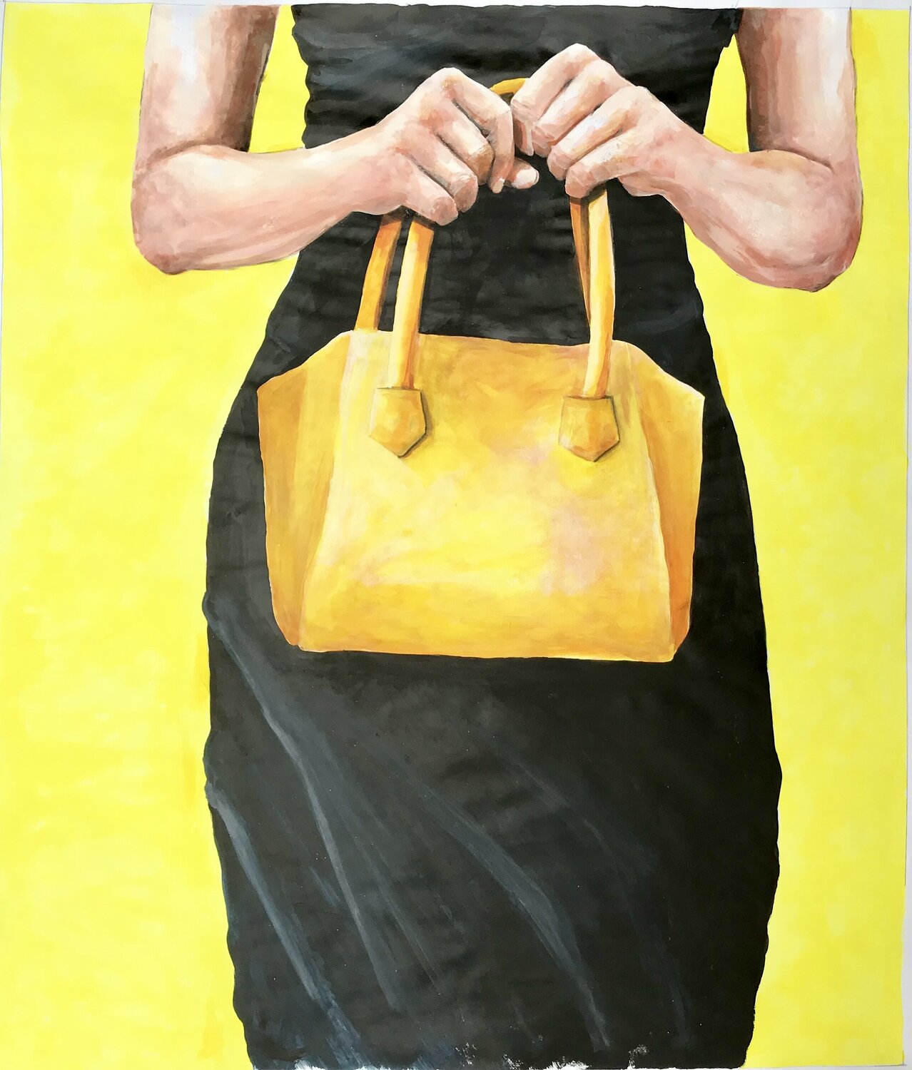 Gelbe Tasche "Yellow Shopping" by Michael Rehr-Hoffmann (2020 ...