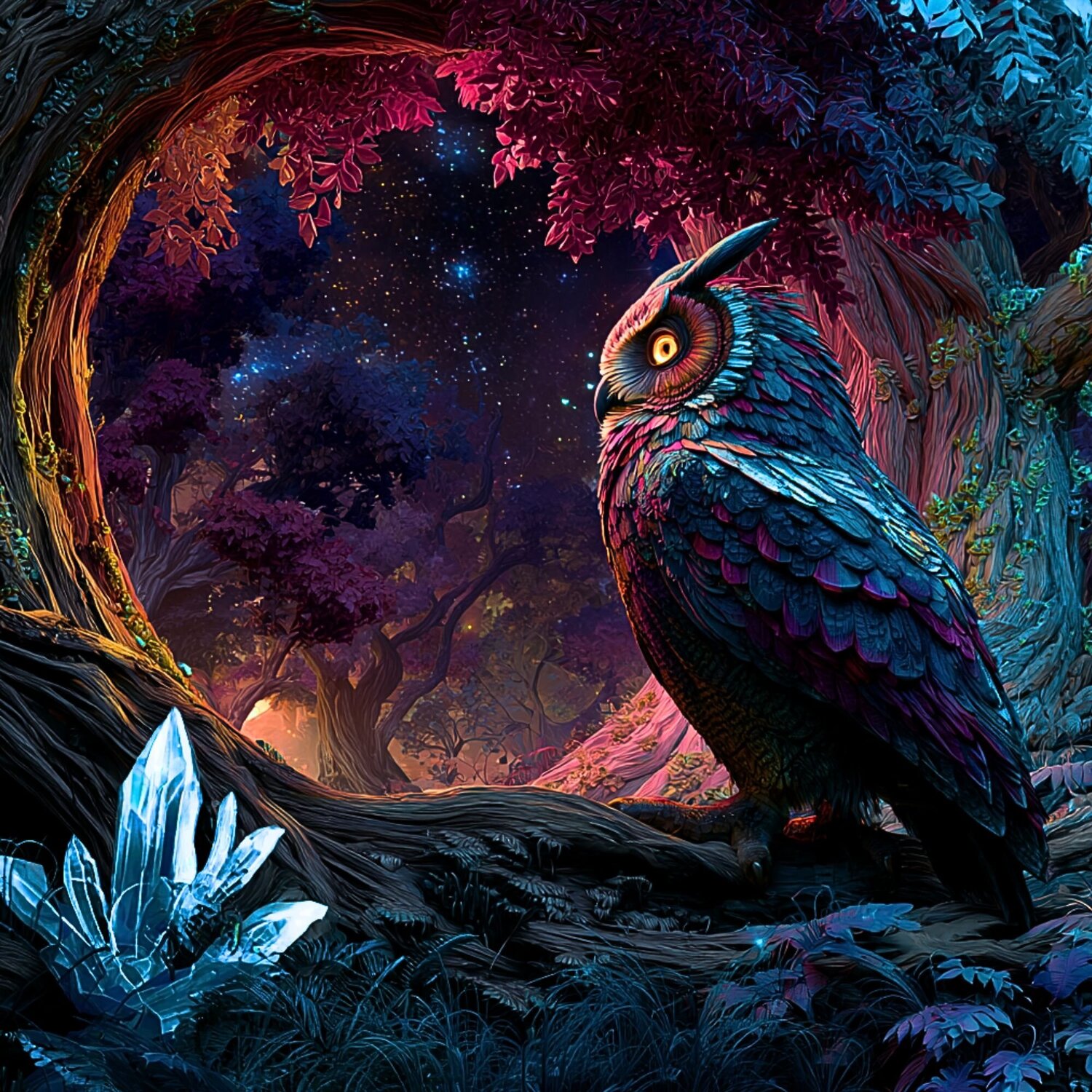 Twilight Glimmer on the Gnarled Perch by Deliria Wilson (2025 ...