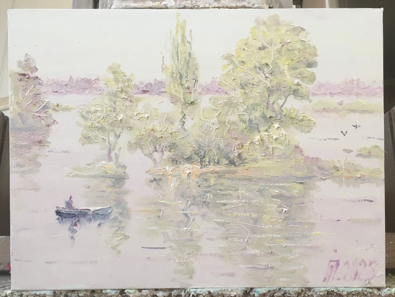 "High water" by Ivan Pylypenko (2025) : Painting Oil - Singulart