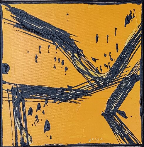 Corridors von Alex Sojic (2024): Malerei Acryl auf Leinwand - Singulart