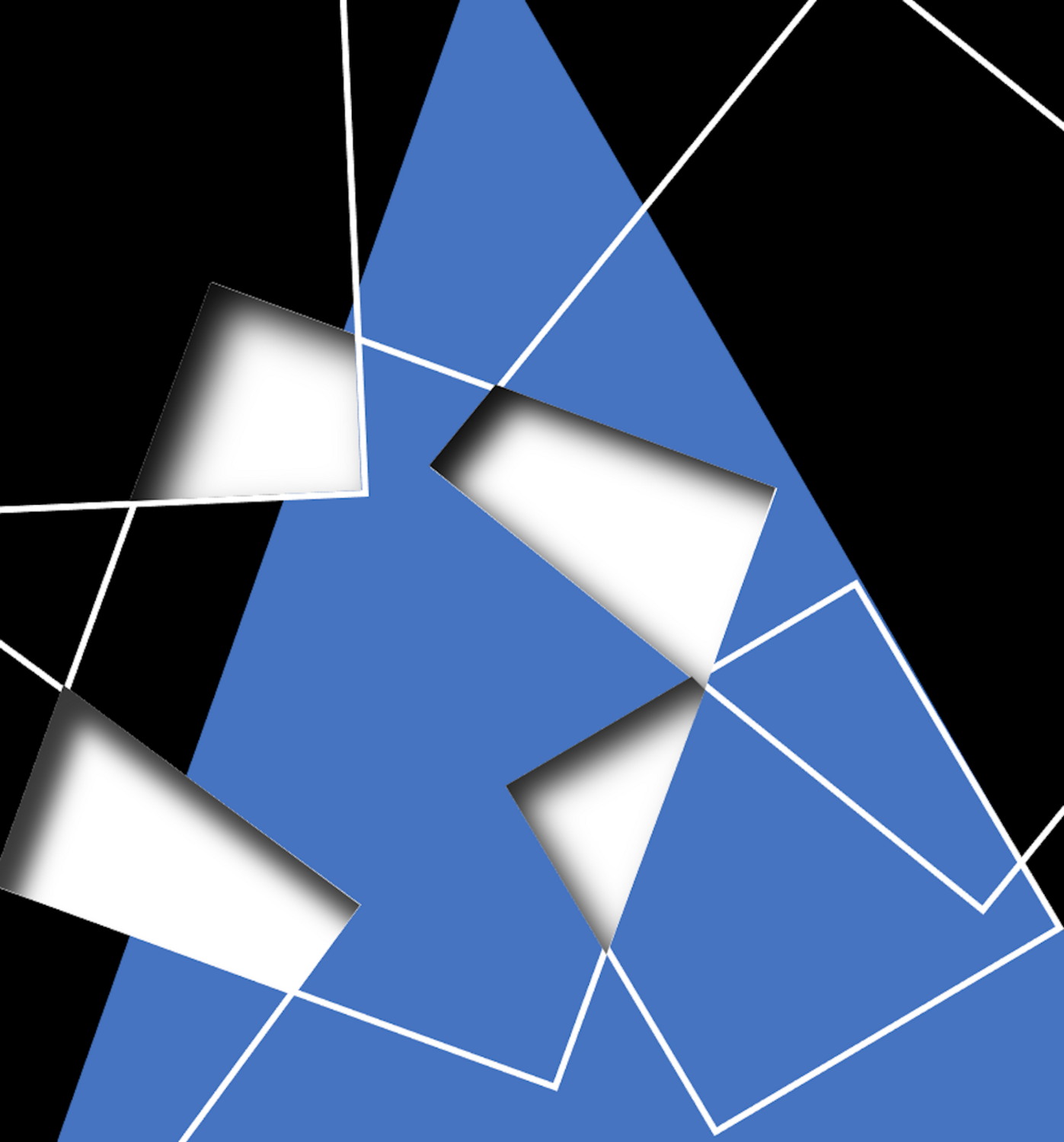 Marriage of Squares (and more) by David Levy (2023) : Painting Acrylic ...