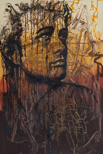 James Dean by Michaela Petra Sturm (2019) : Painting Acrylic, India Ink ...