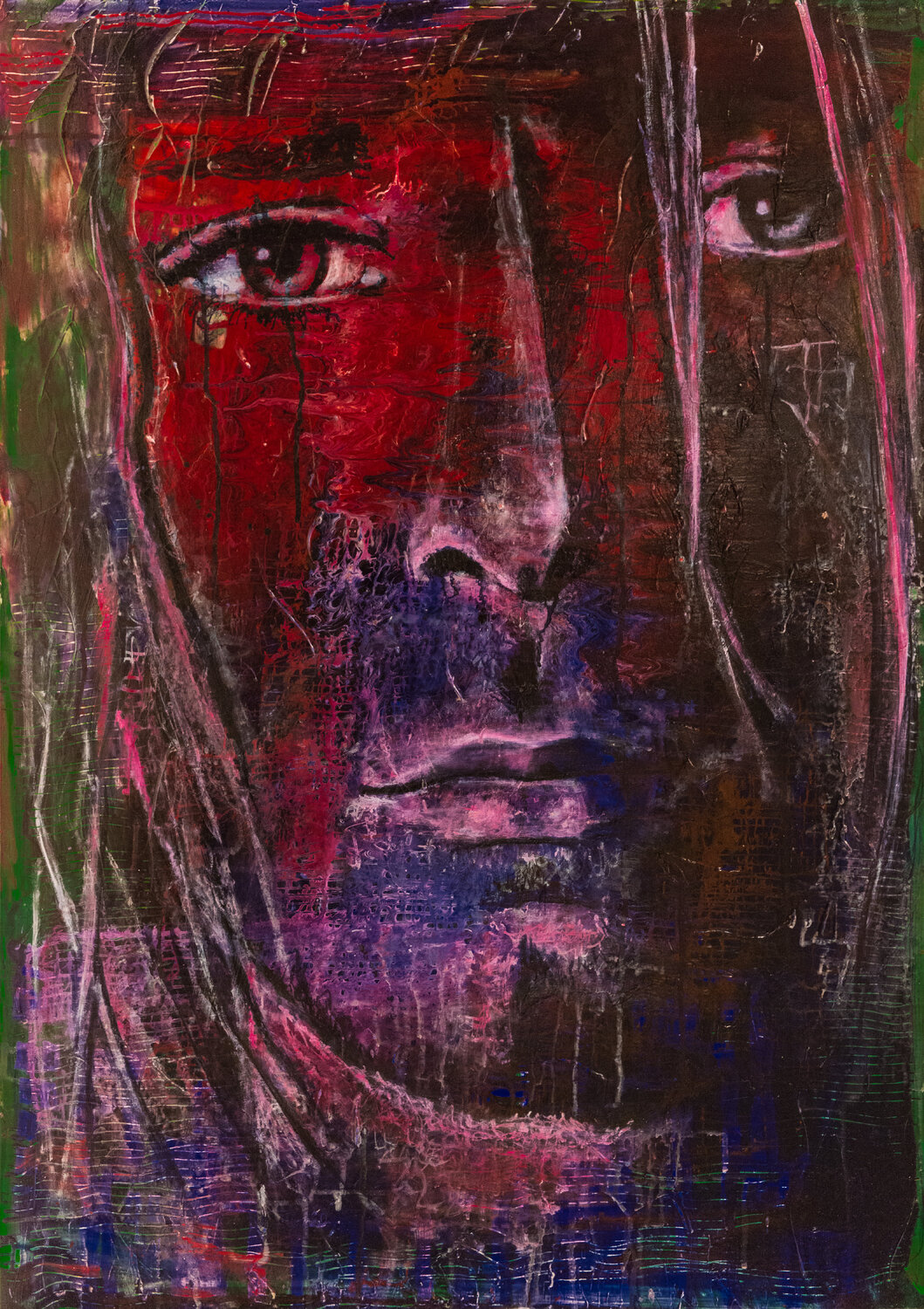 Kurt Cobain de Michaela Petra Sturm (2019): Pintura Acrílico, Tinta ...