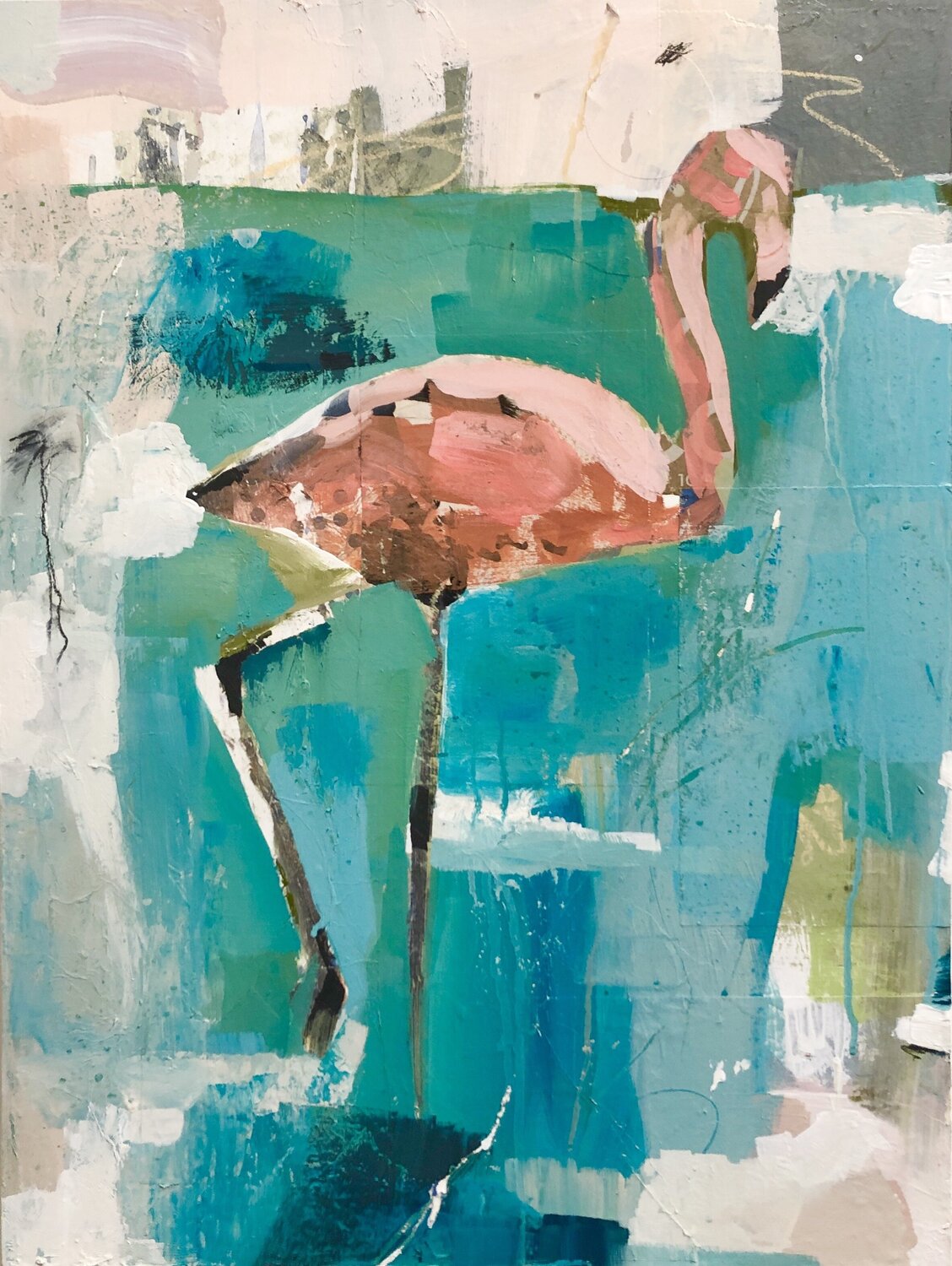 Tropical Representation von Donna Weathers (2020): Malerei Acryl ...
