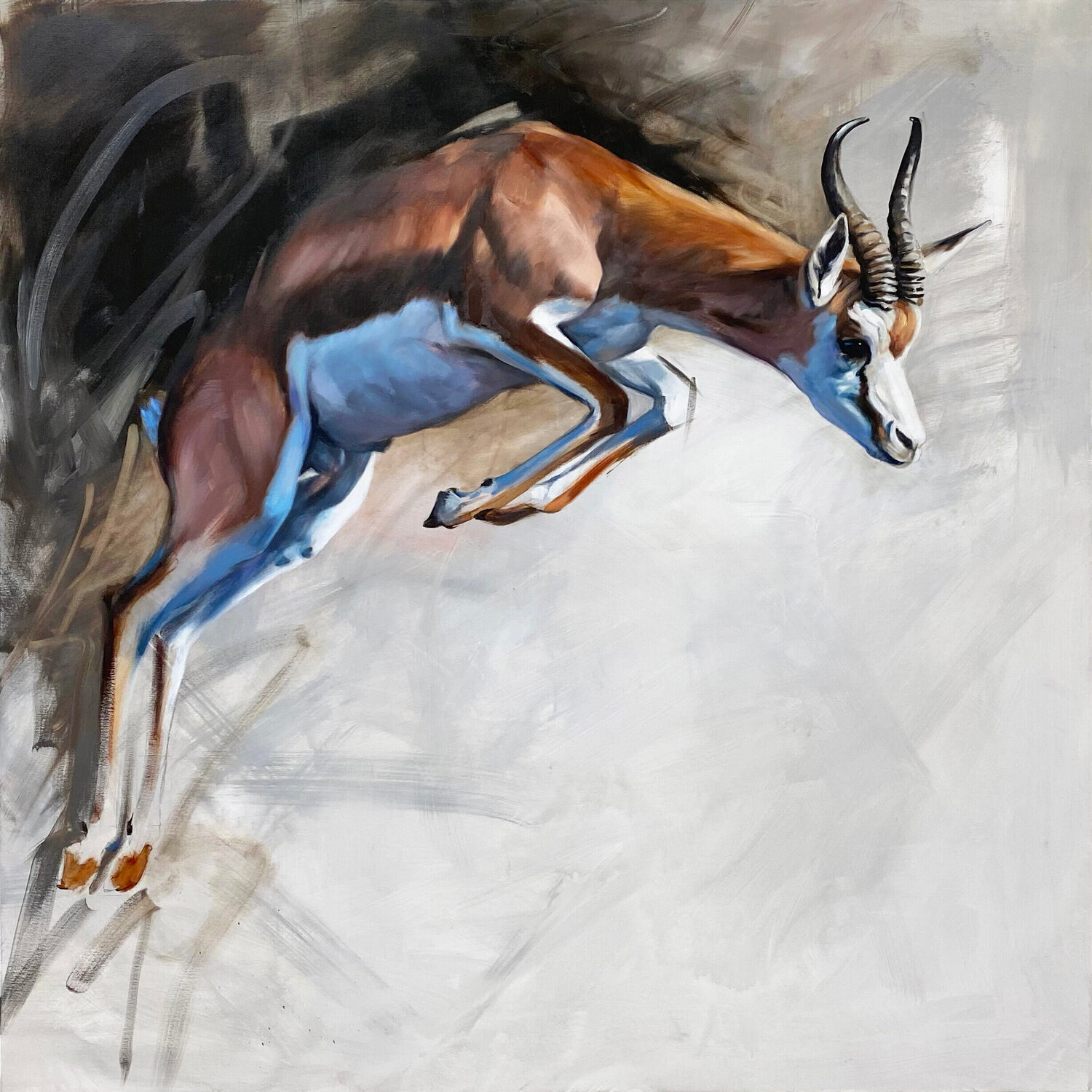 Springbok by Aimee Rolin Hoover (2022) : Painting Other materials ...