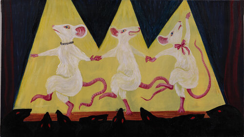 Der Tanz by Friederike Toeppe (2024) : Painting Oil on Canvas - Singulart