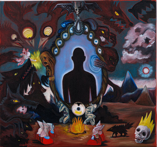 Der Tanz de Friederike Toeppe (2024): Pintura Óleo en Lienzo - Singulart