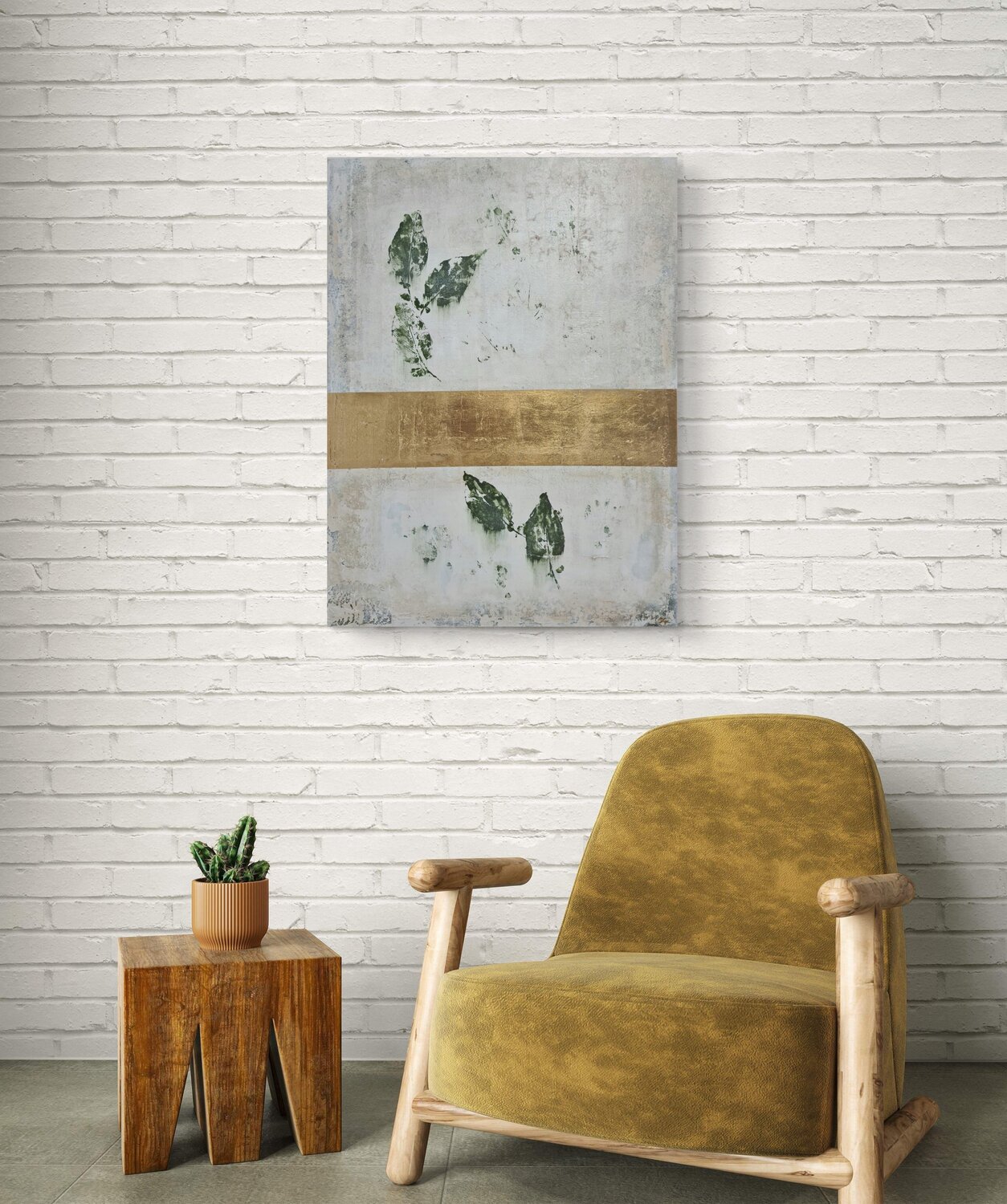 Frucht der Hoffnung by Inna Grigorov (2021) : Painting Acrylic, Gold ...