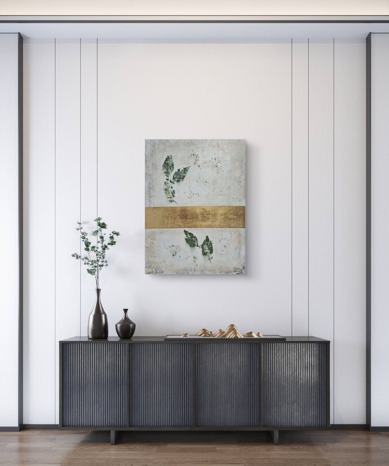 Frucht der Hoffnung by Inna Grigorov (2021) : Painting Acrylic, Gold ...