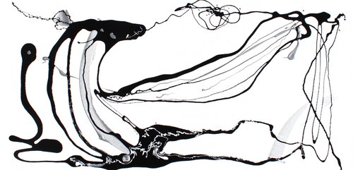 Energy Pathways VI - Cosmic Landscape by Julia Pust (2025) : Painting ...