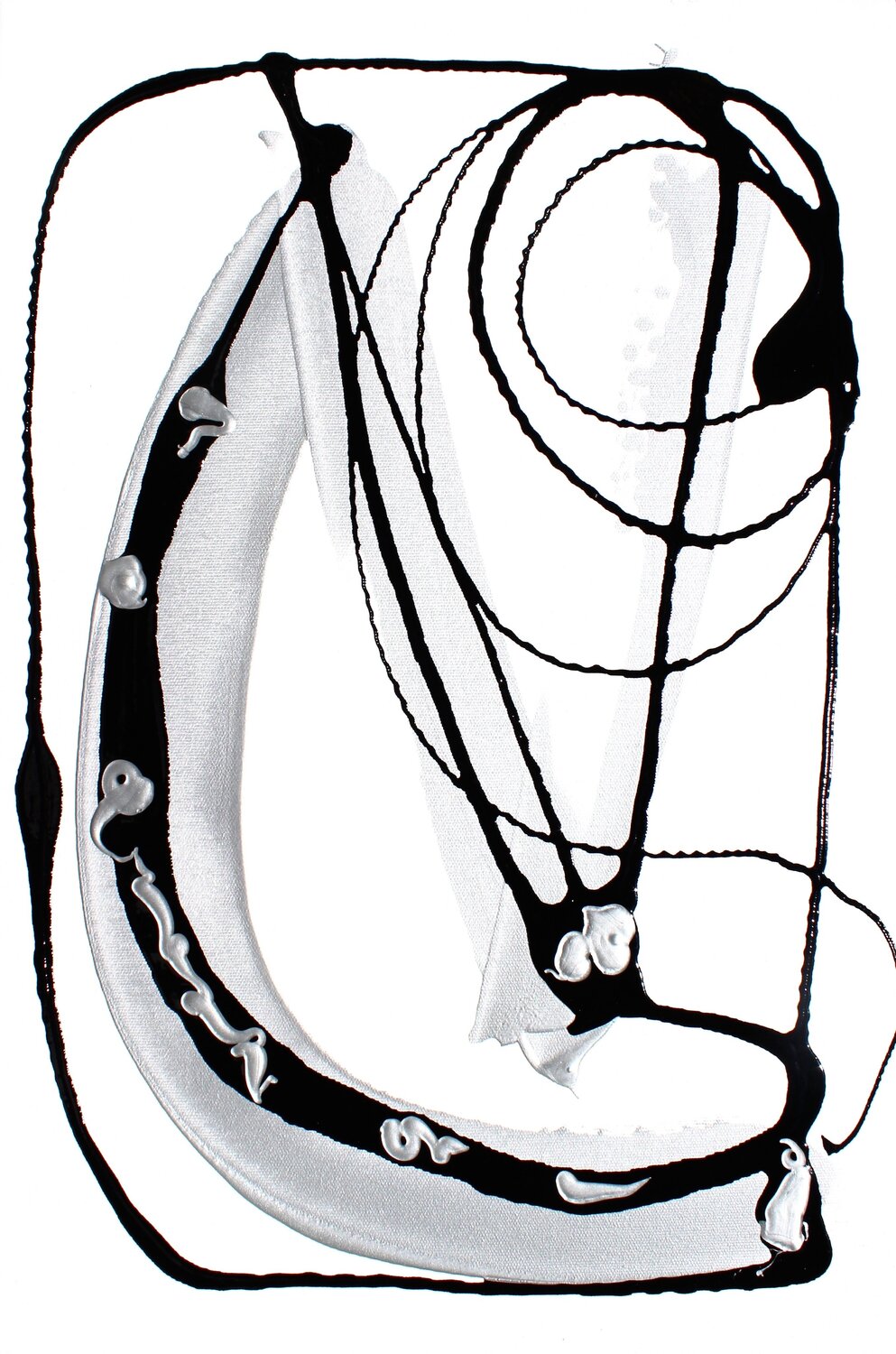 Cosmic Flow III de Julia Pust (2025) : Peinture Acrylique, Laque sur ...