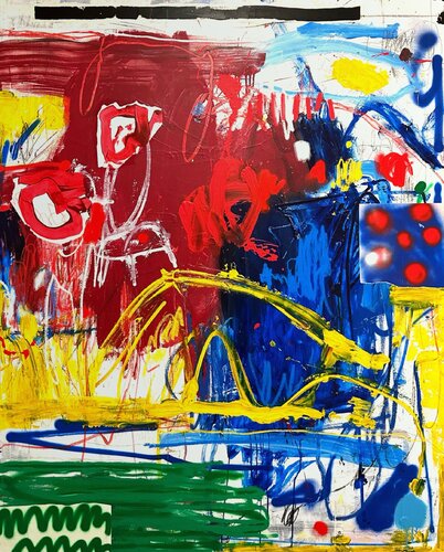 Adolescent Downtime de Jemar Michael (2025): Pintura Acrílico, Pastel ...