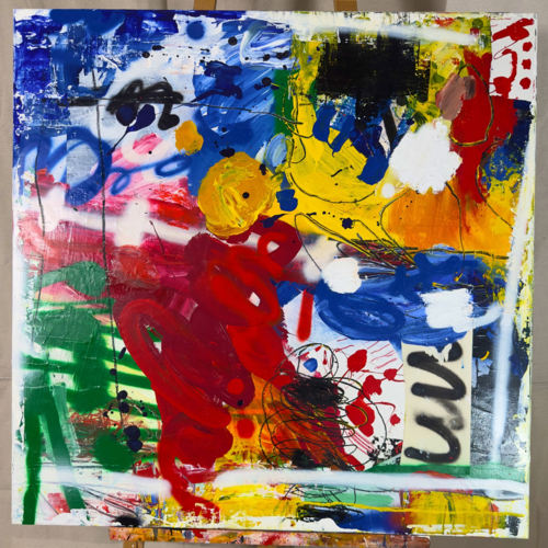 Aligned with Purpose de Jemar Michael (2025) : Peinture Acrylique ...