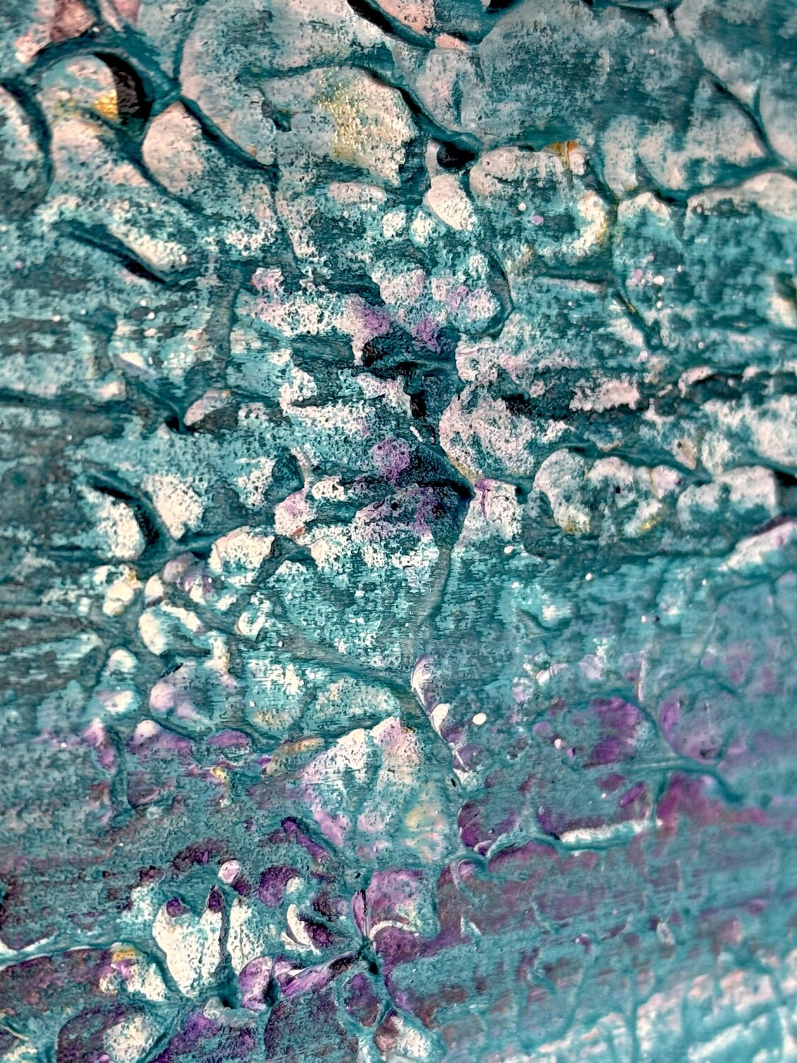 DANCING WATERS by Maria Weigt (2026) : Painting Acrylic on Canvas ...