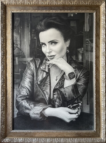 Evening in Santorini – Tranquil Oil Painting with Warm Sunset Tones by Sumarokov Vladimir (2024 ...