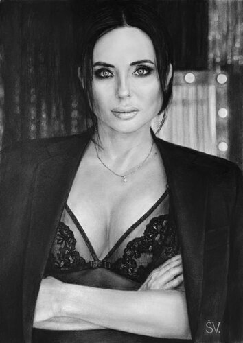 Evening in Santorini – Tranquil Oil Painting with Warm Sunset Tones by Sumarokov Vladimir (2024 ...