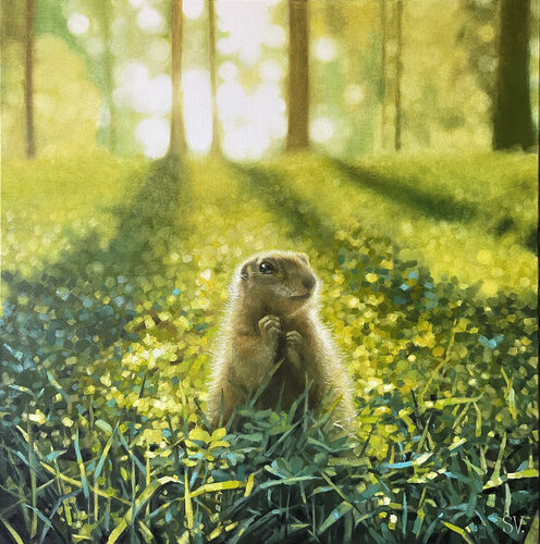 Evening in Santorini – Tranquil Oil Painting with Warm Sunset Tones by Sumarokov Vladimir (2024 ...