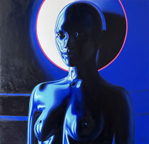 The Future Is Near – New Icons by Sumarokov Vladimir (2025) : Painting Oil on Canvas - Singulart