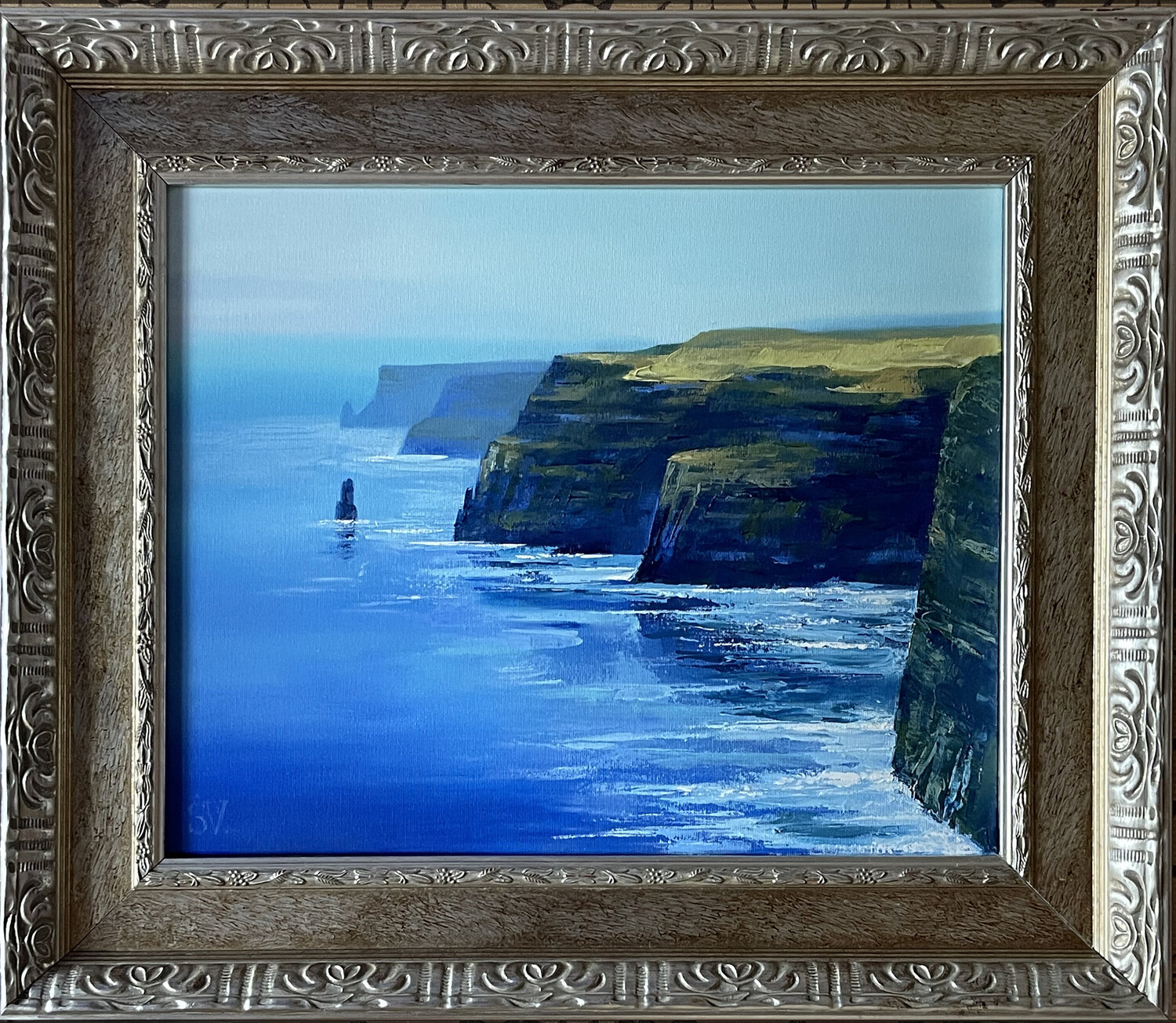 Wild Coast of Ireland by Sumarokov Vladimir (2024) : Painting Oil on Canvas - Singulart
