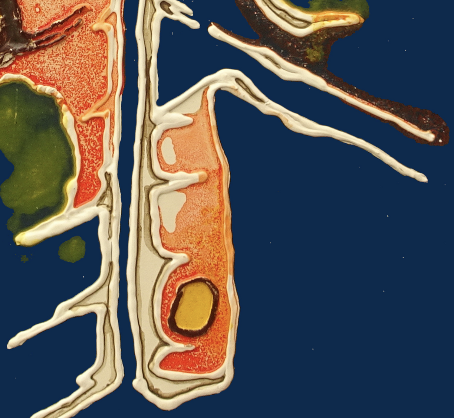 LA GIFFE DU DIABLE by Claude Géan (1974) : Painting Acrylic, Oil on ...