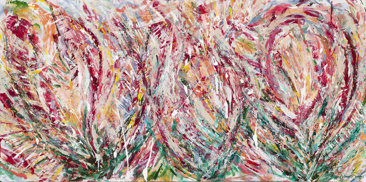 " Love is Still the Answer"© von Diane Danvers Simmons (2024): Malerei ...