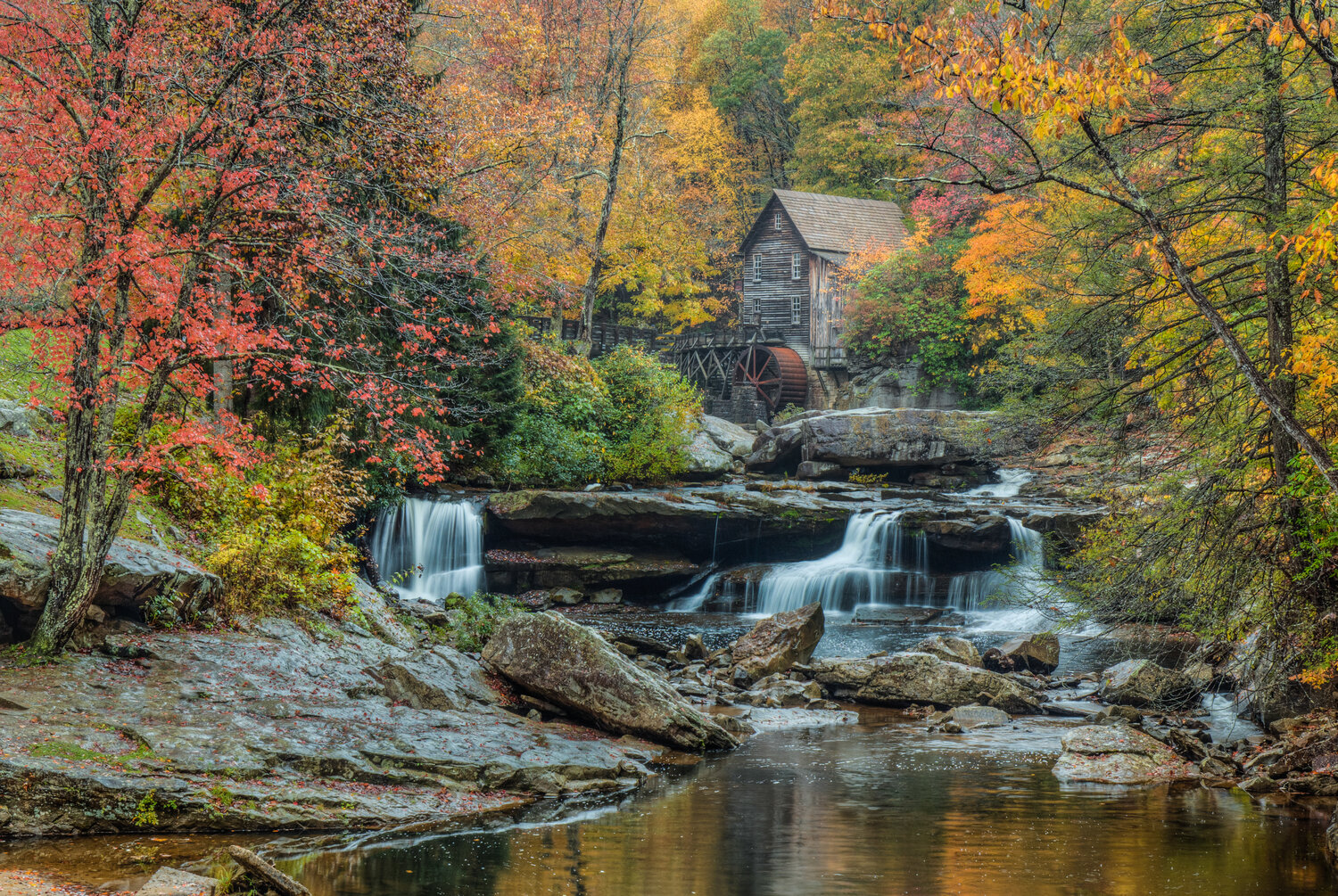 Glade Creek. Grist Mill de Bill Sherrell (2023): Fotografía Digital en ...