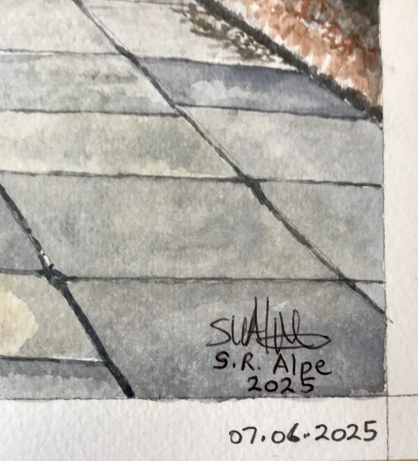 A COURTYARD & RACHEL REEVES ...2025 door Stephen Alpe (2025 ...