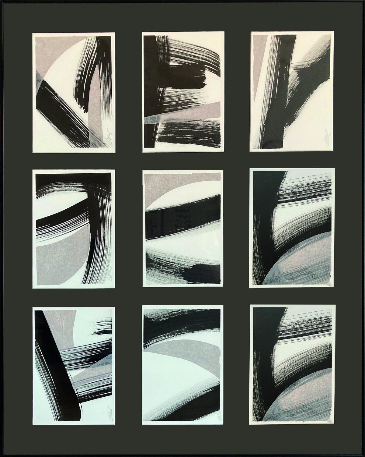 MINIGUTAI COMPUESTO de Carol Welsch (2025) : Peinture Collage, Encre de ...