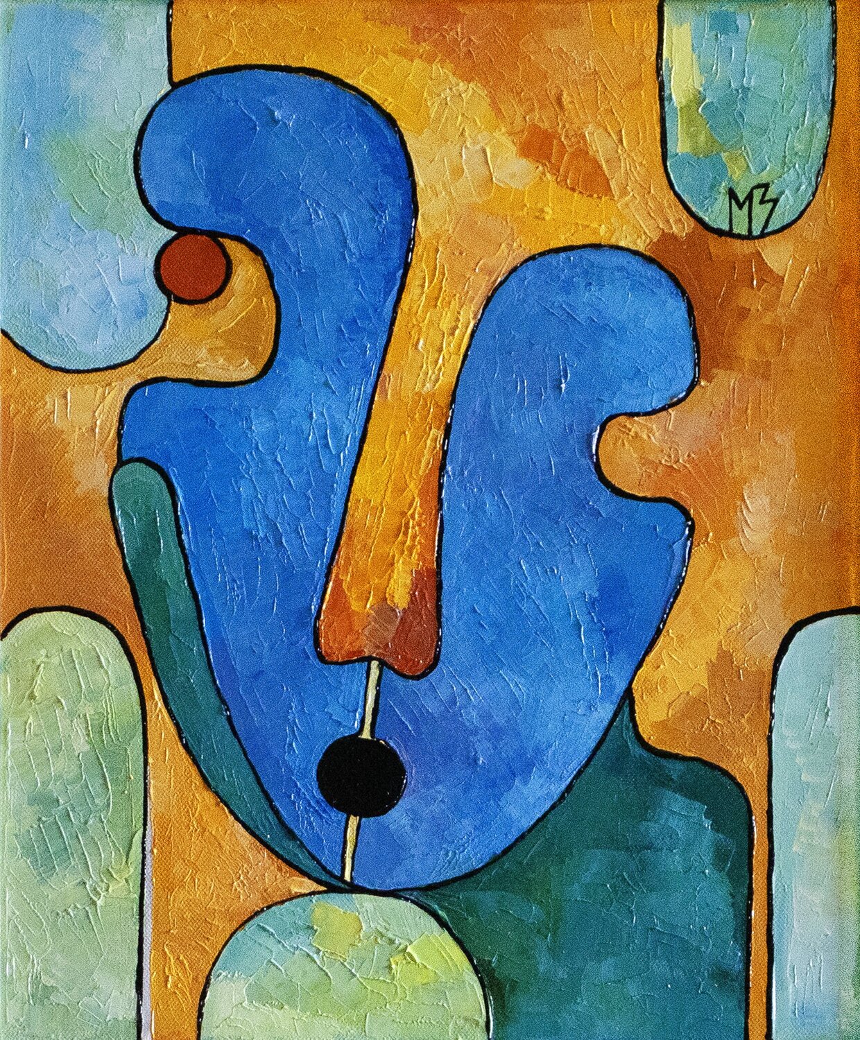 Soldier by Mariya Zeltsman (2009) : Painting Oil on Canvas - Singulart