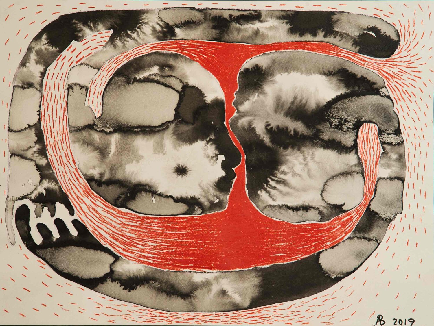 Genesis III di Audra Brazauskaite (2019): Opera su carta a Matita ...