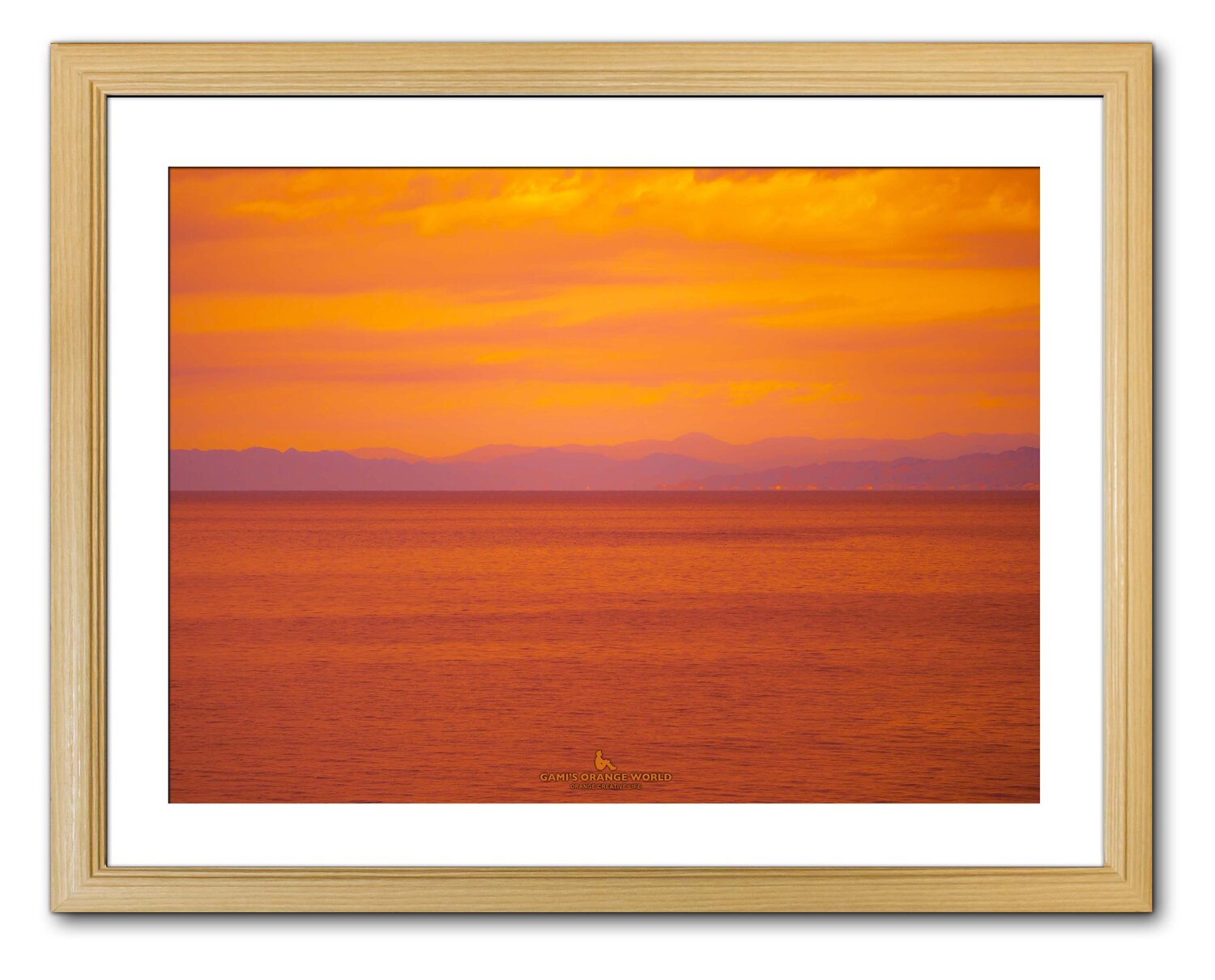 ORANGE SEA by Takao Sakagami (2010) : Photography Digital on Paper ...