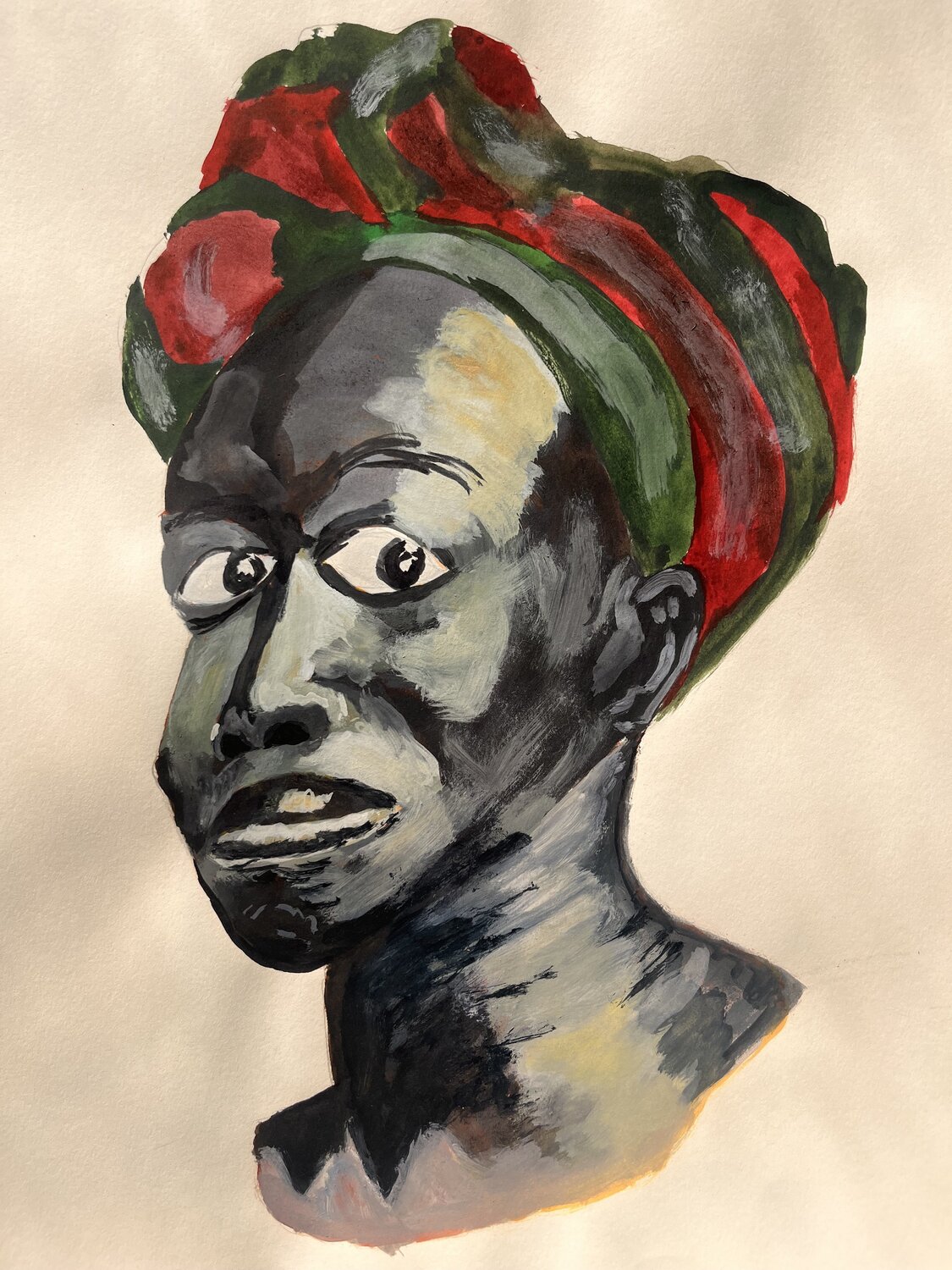 Sag it di Robert Kulet (2019): Pittura a Acquarello su Carta - Singulart